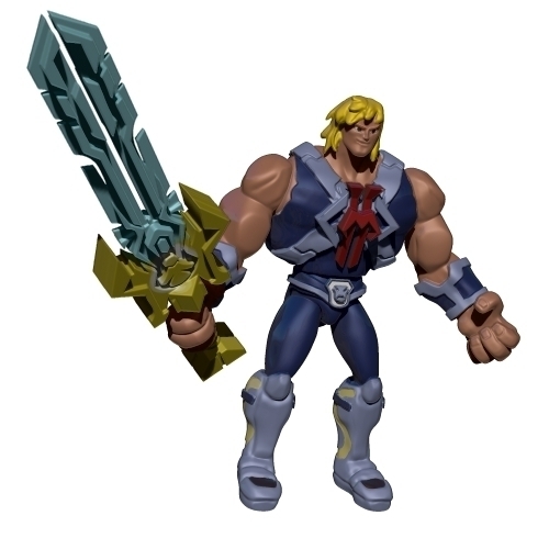 Fichier STL STYLE HE-MAN 2021 👽・Design pour imprimante 3D à télécharger ...