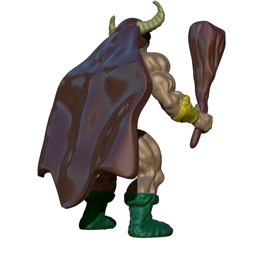 3D file MIGHTY MIGHTOR - MOTU STYLE・3D printer model to download・Cults