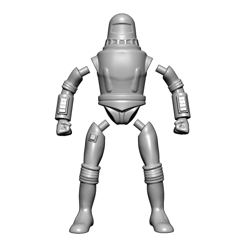 Archivo 3D EXO-MAN (1977 SUPERHERO FILM)・Modelo de impresora 3D para ...