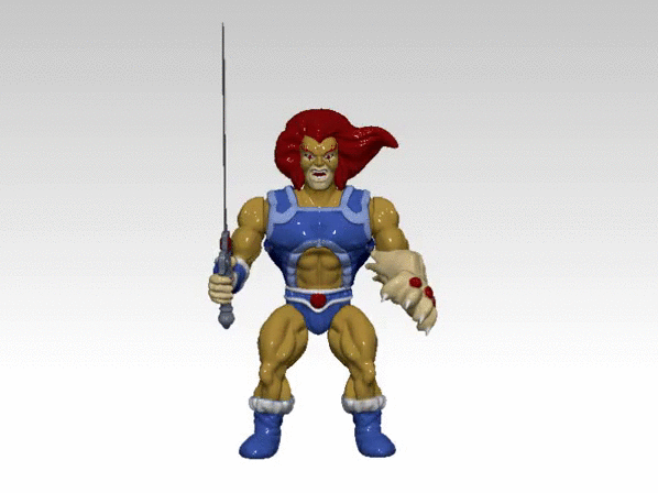 3D file THUNDERCATS - LION-O・3D print design to download・Cults