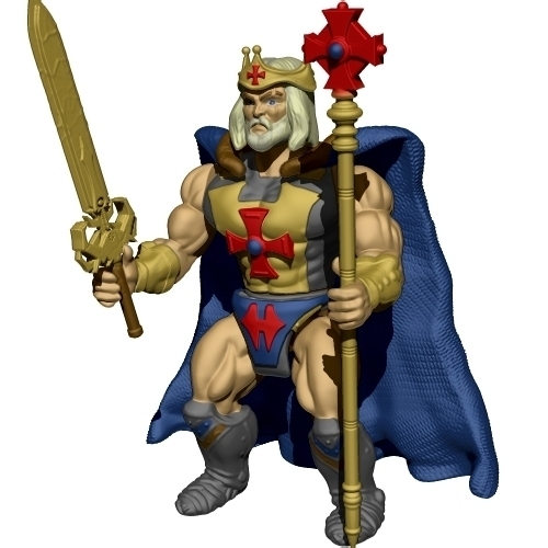 3D file THE KING HE-MAN・Model to download and 3D print・Cults