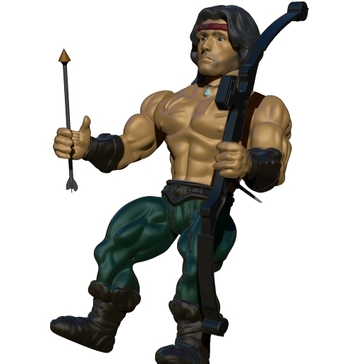 3D file RAMBO-MOTU・3D printable design to download・Cults