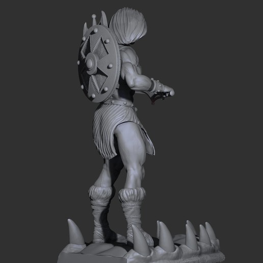 Download STL file He-Man 3D Print • 3D print template ・ Cults