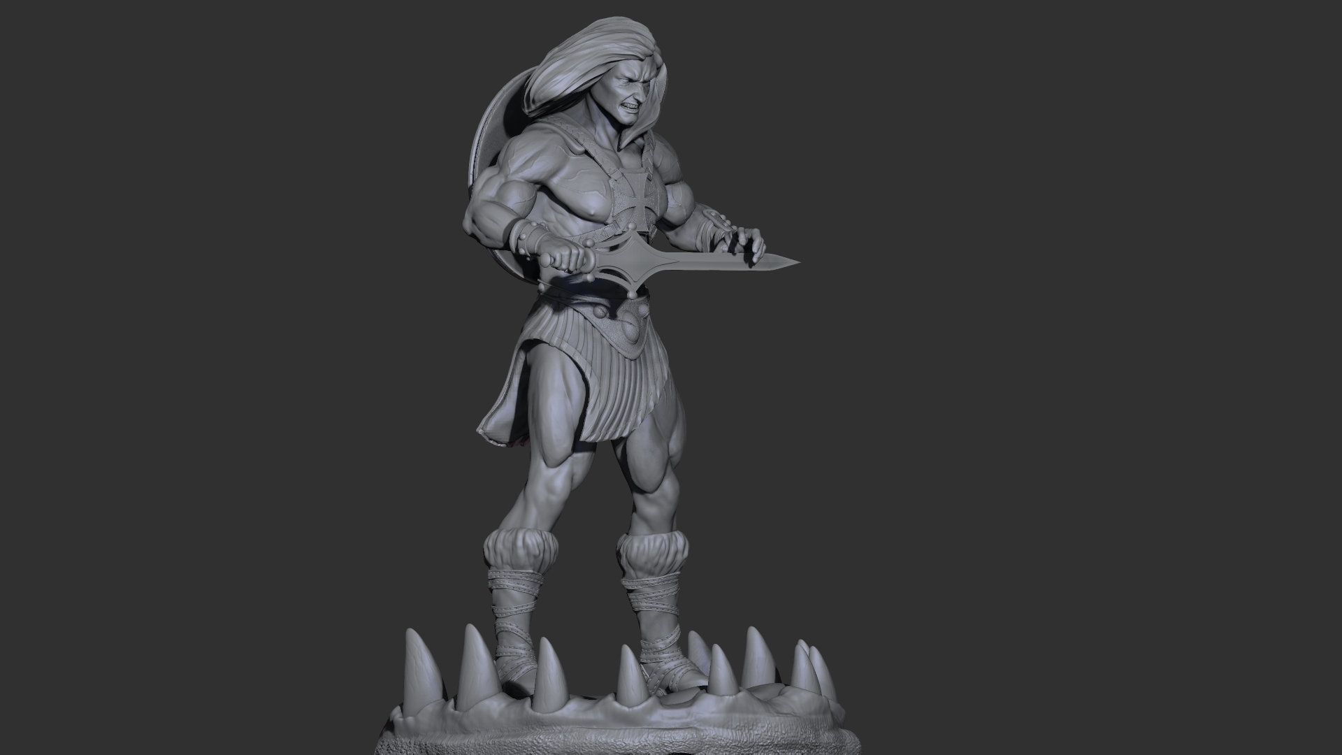 3D file He-Man 3D Print 👨・3D printable model to download・Cults