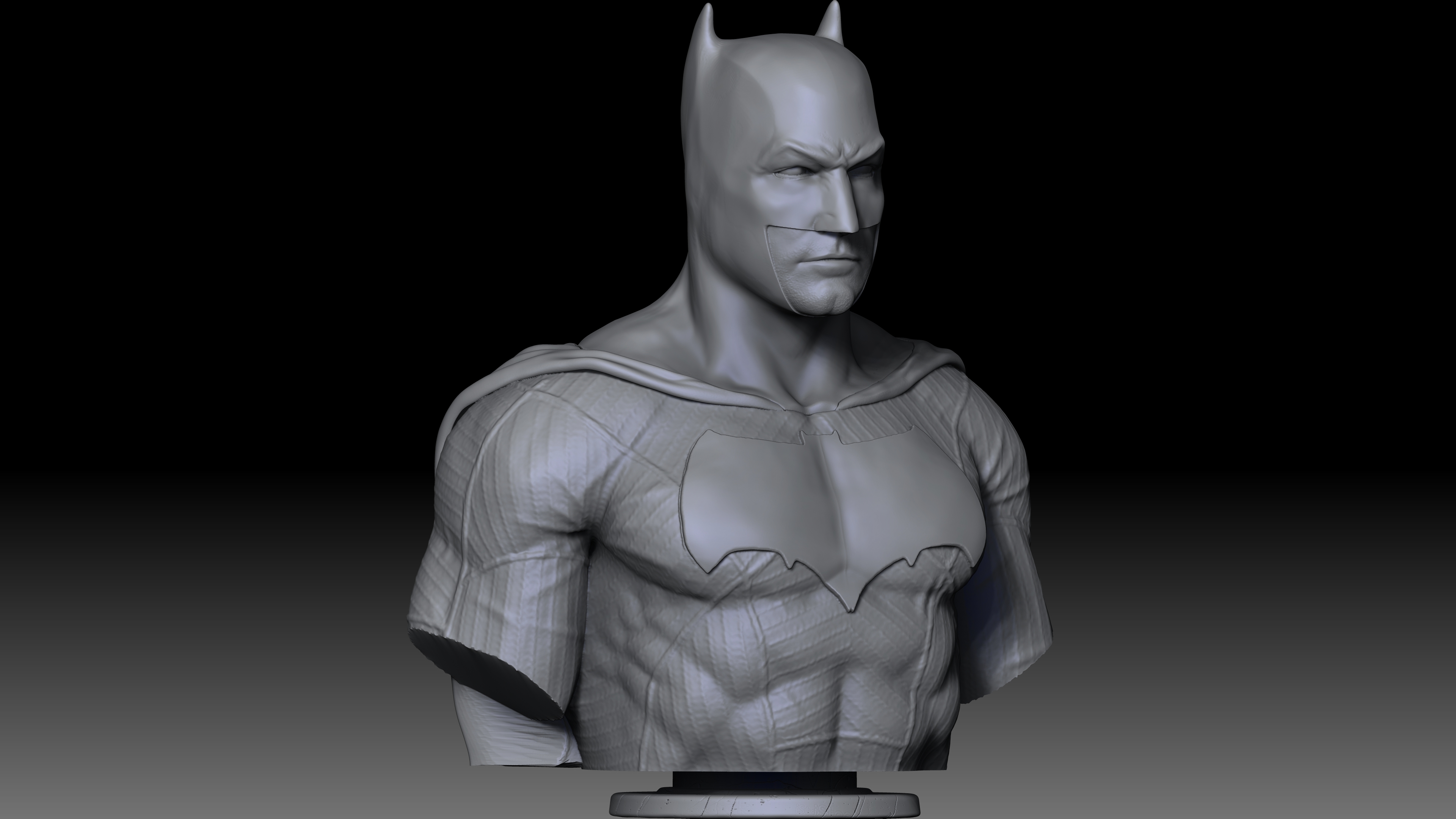 3D file Bust Batman - 3D Print 👤・Template to download and 3D print・Cults