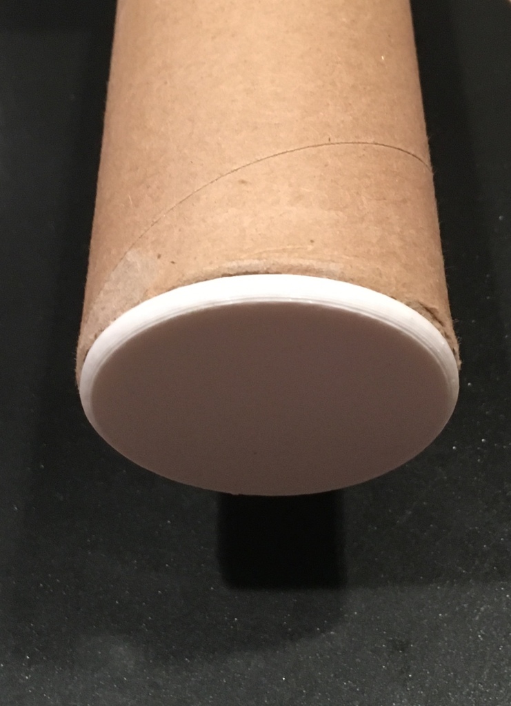 Free 3D file Cardboard Tube end-cap for Life-Sized Lego Master Wu Staff ...