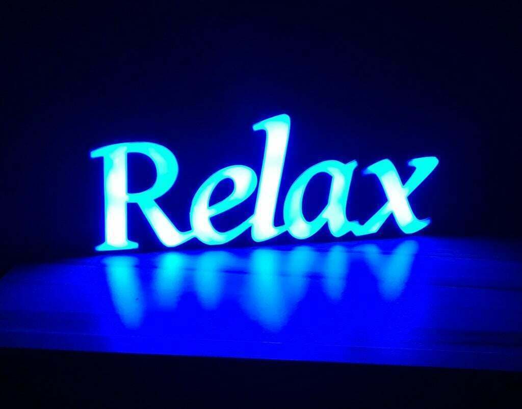 Free STL file LED Relax 🏠・3D printing model to download・Cults