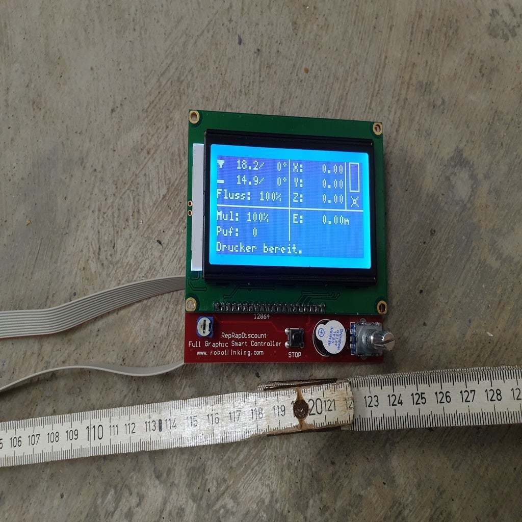 Download free STL file Radds to LCD 12864 Full Graphic Display Smart ...