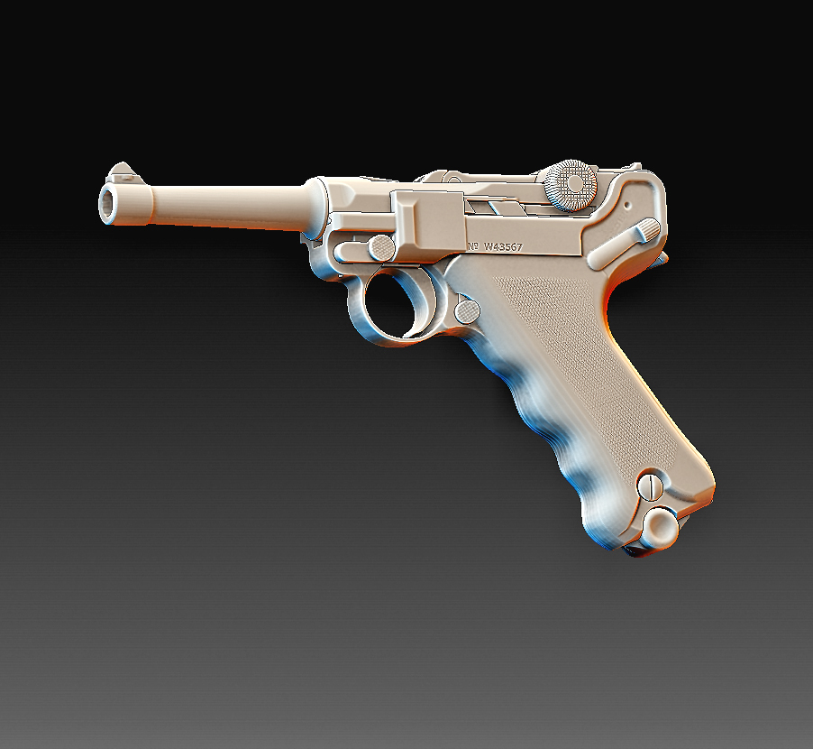STL file Luger P 08・3D printable design to download・Cults