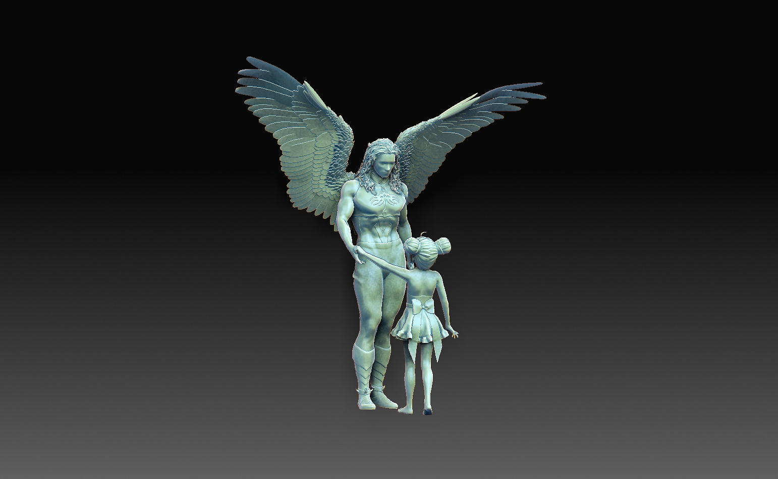 Free STL file Sariel angel 👼・3D printable design to download・Cults