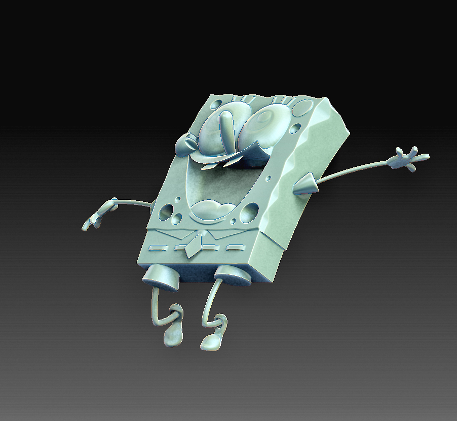 Free STL file Spongebob 🎨・3D print object to download・Cults