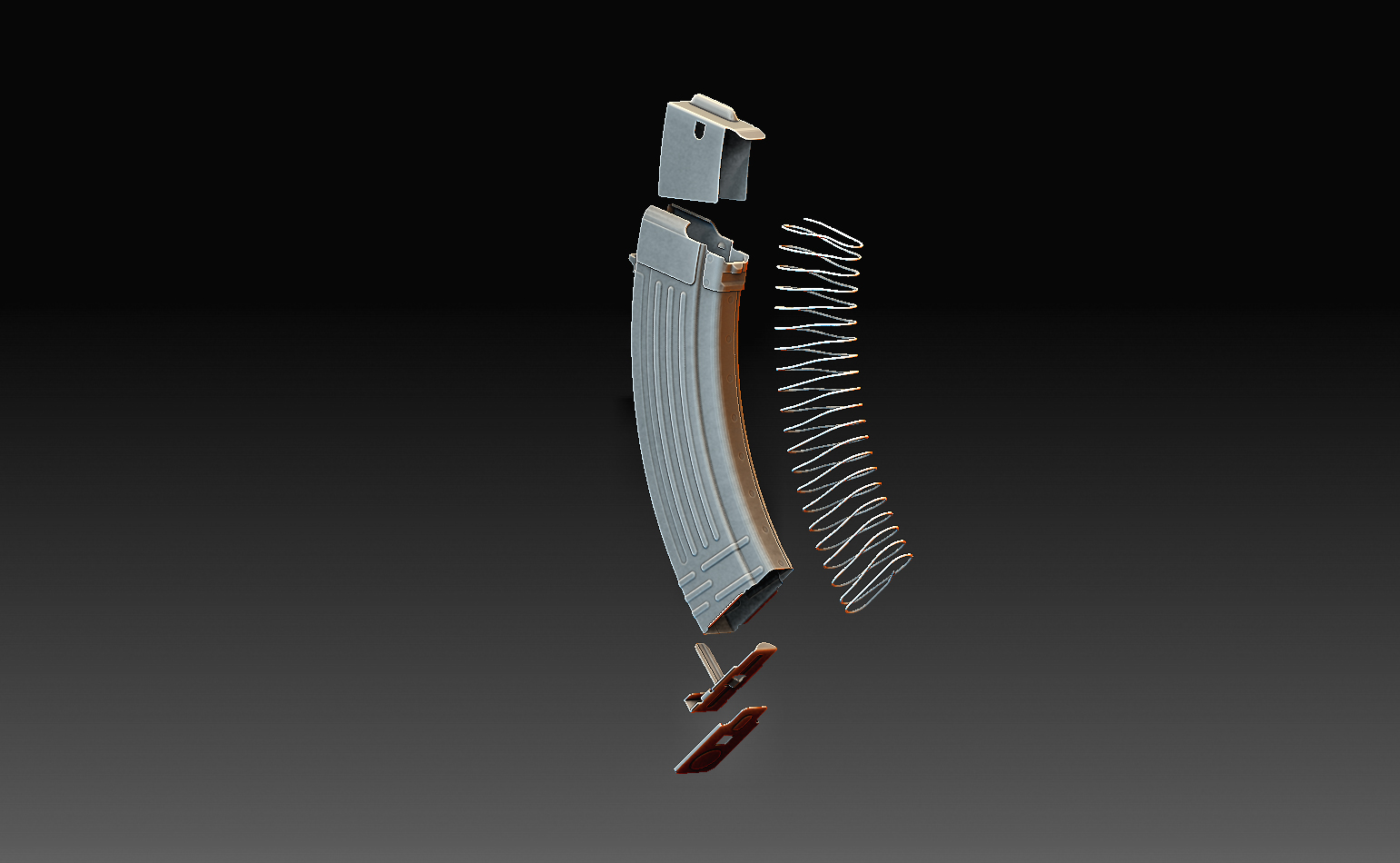 Free STL file AKM Magazine 🔫・Design to download and 3D print・Cults