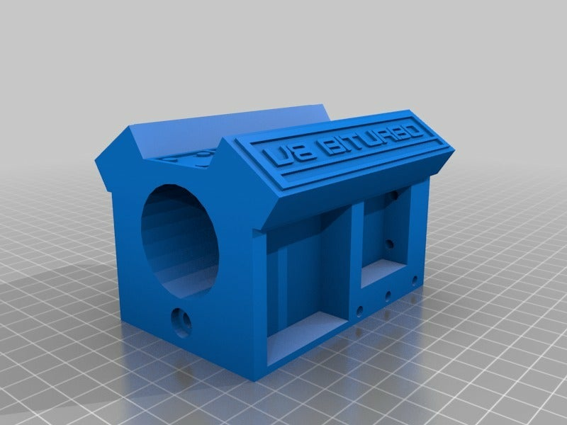 Free STL file RC Car Engine scale 1:10 Crawler Axial SCX10 now with ...