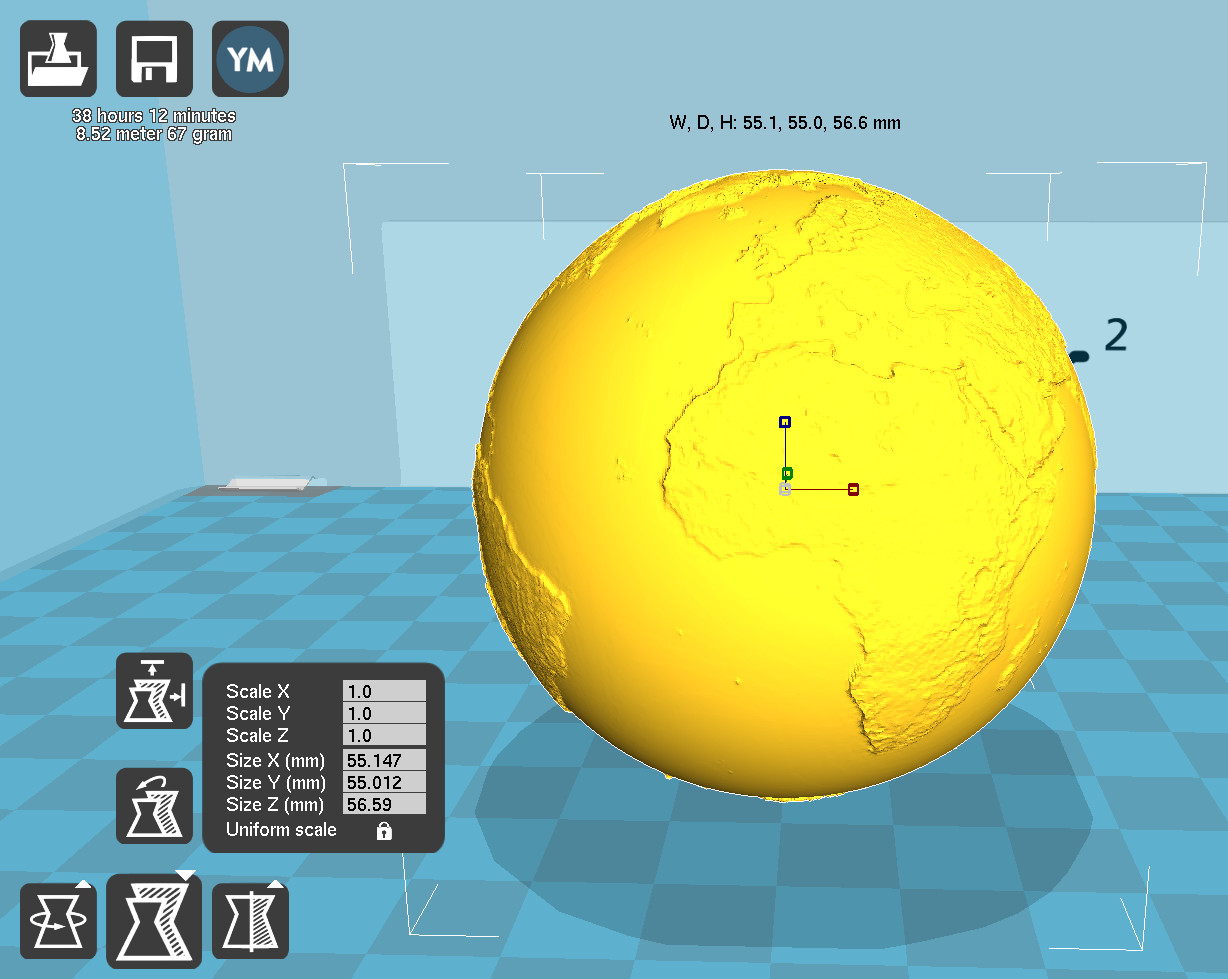 Free STL file Earth・3D print model to download・Cults