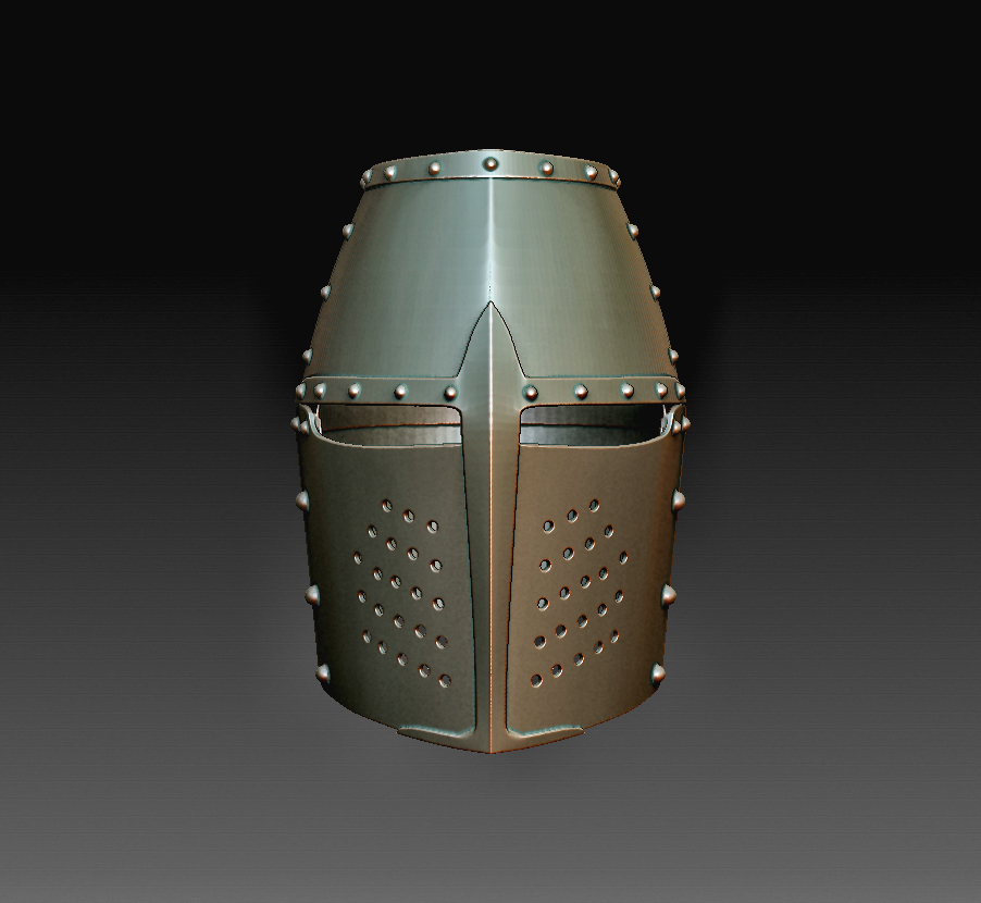 Free STL file Knight helmet 🪖・3D printing template to download・Cults