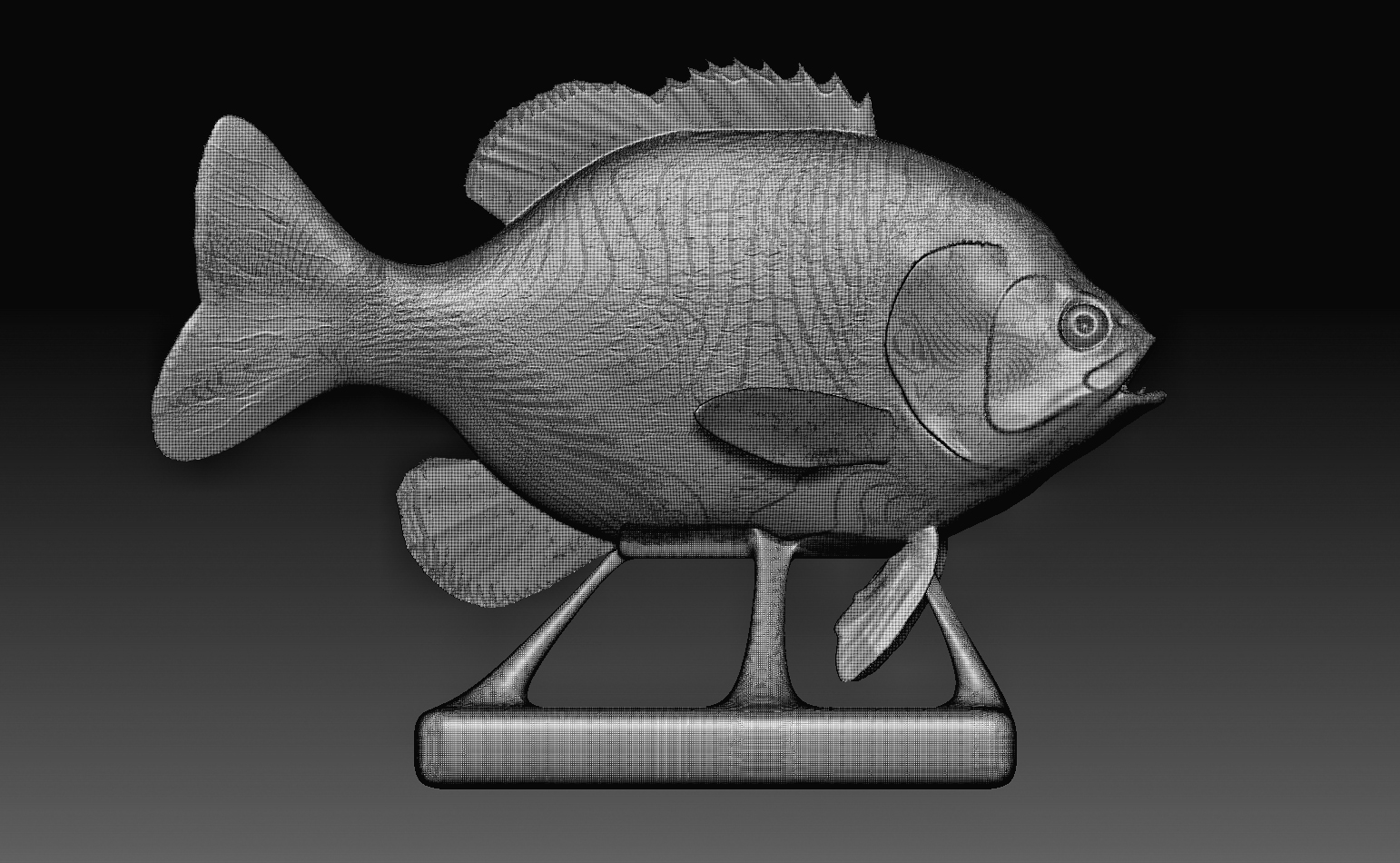 Free STL file Bluegill fish・3D printable model to download・Cults