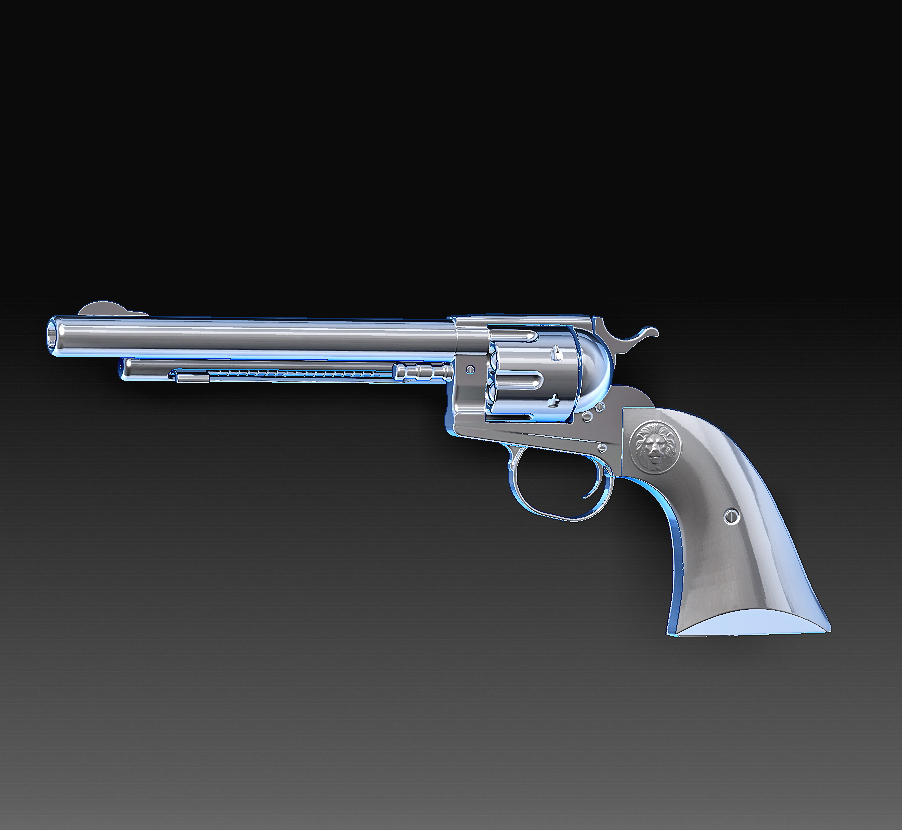 Free STL file Colt Peacemaker long 🔫・3D printing template to download・Cults