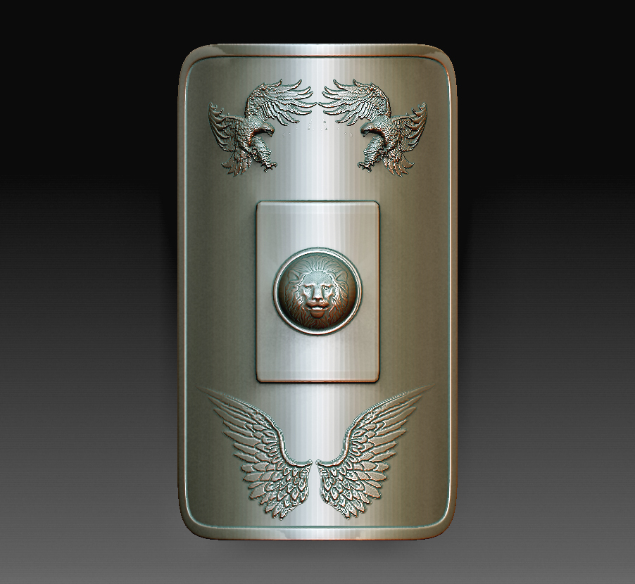 Free STL file Roman shield 🛡️・3D printable model to download・Cults