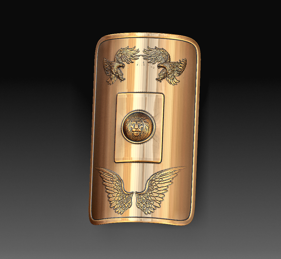 Free STL file Roman shield 🛡️・3D printable model to download・Cults