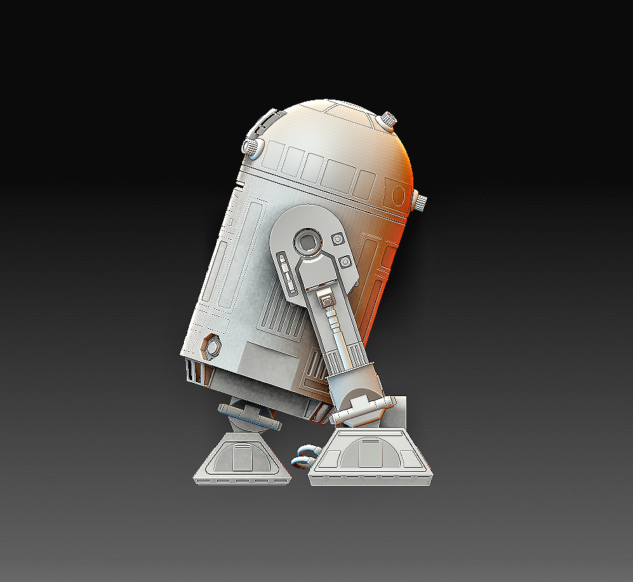 Free STL file StarWars R2D2・3D printable model to download・Cults