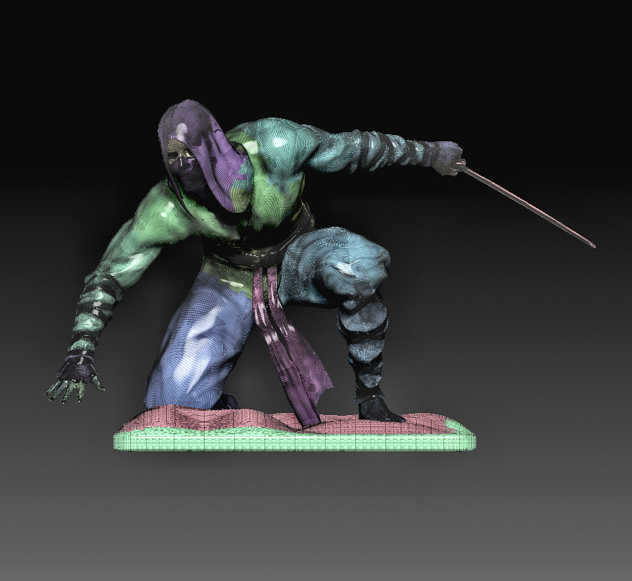 Free STL file Ninja statue・3D printable object to download・Cults