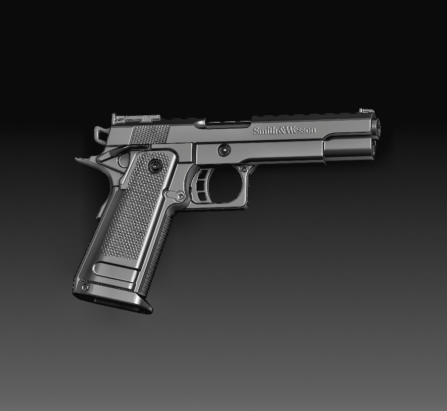 Free STL file Gun SW・3D print model to download・Cults