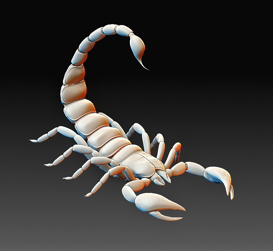 Free STL file Scorpio・Model to download and 3D print・Cults