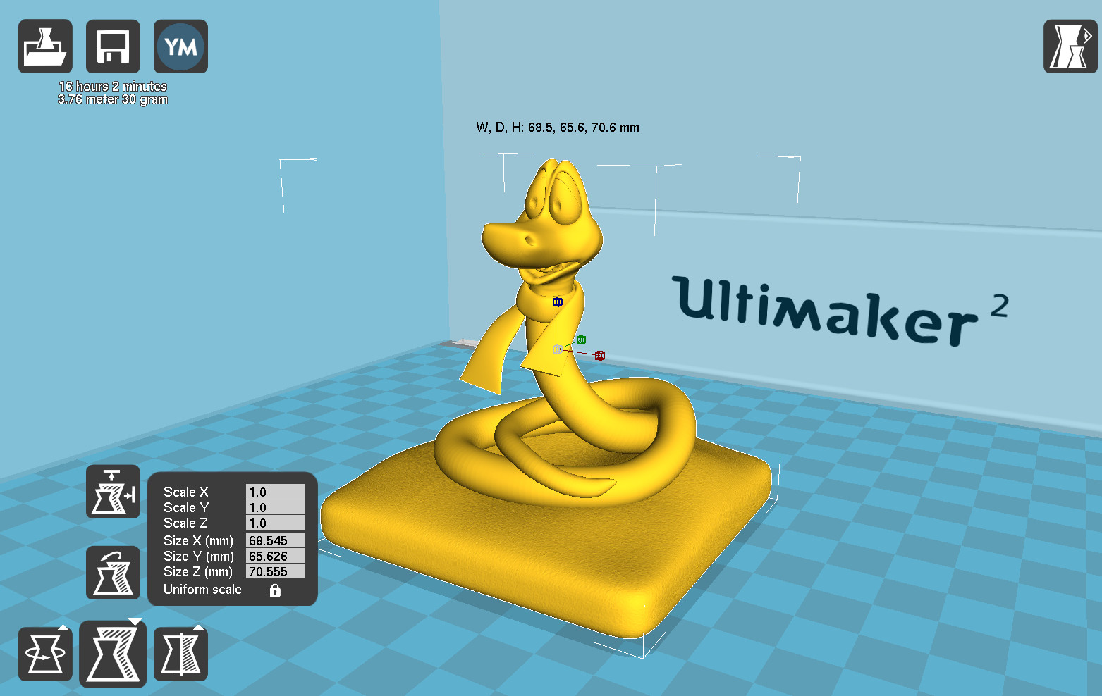 Free STL file Baby snake 👶・3D printing template to download・Cults