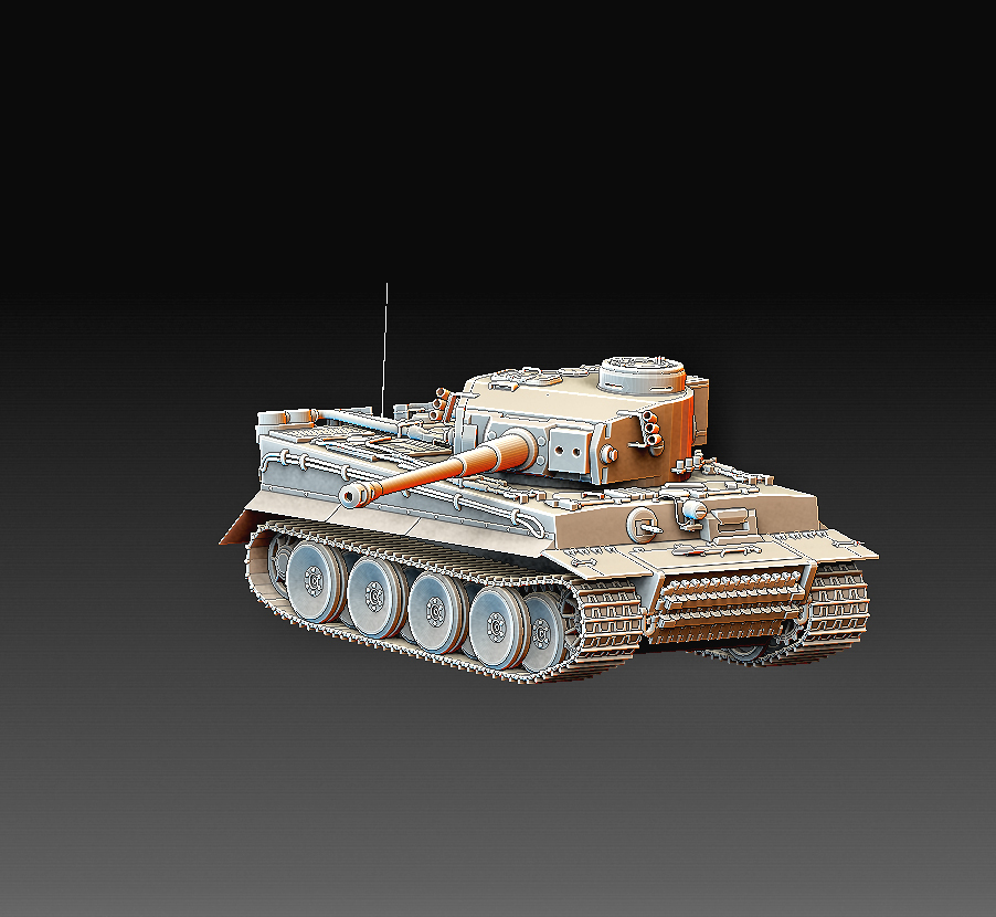 Free STL file Panzer Tiger 🐅・3D printer model to download・Cults