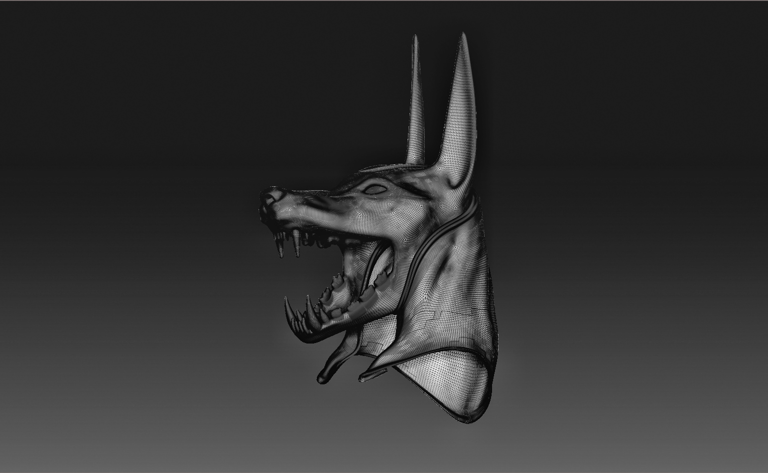Free STL file Anubis mask 🎨・3D printable object to download・Cults