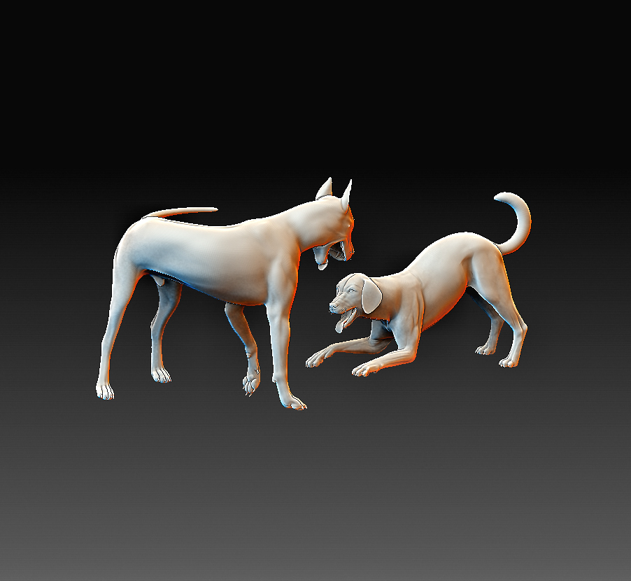 Free STL file Dogs friend・Design to download and 3D print・Cults