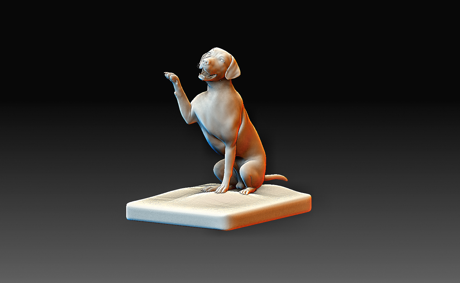 Free STL file Dog Labrador 🐕・Design to download and 3D print・Cults