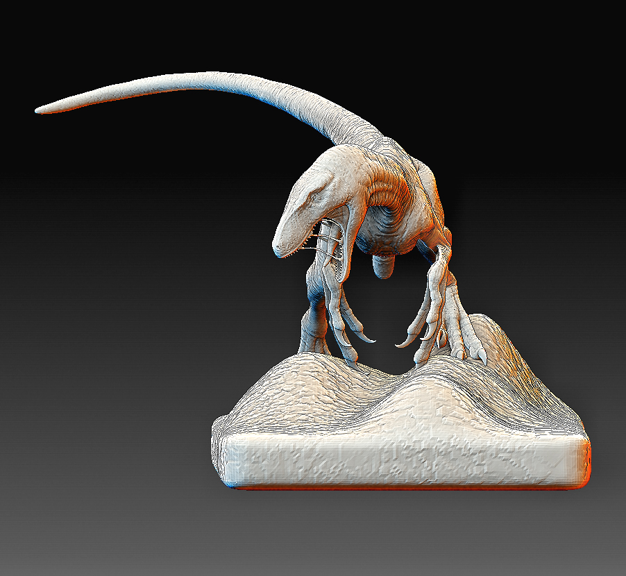 Free STL file Raptor・Object to download and to 3D print・Cults