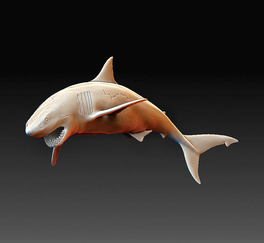 Free STL file Shark・3D printable model to download・Cults