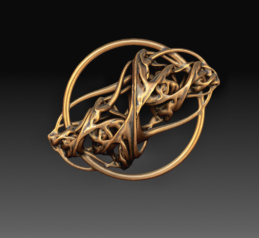 Free STL file Fractal ornament 4 🎨・3D printable model to download・Cults