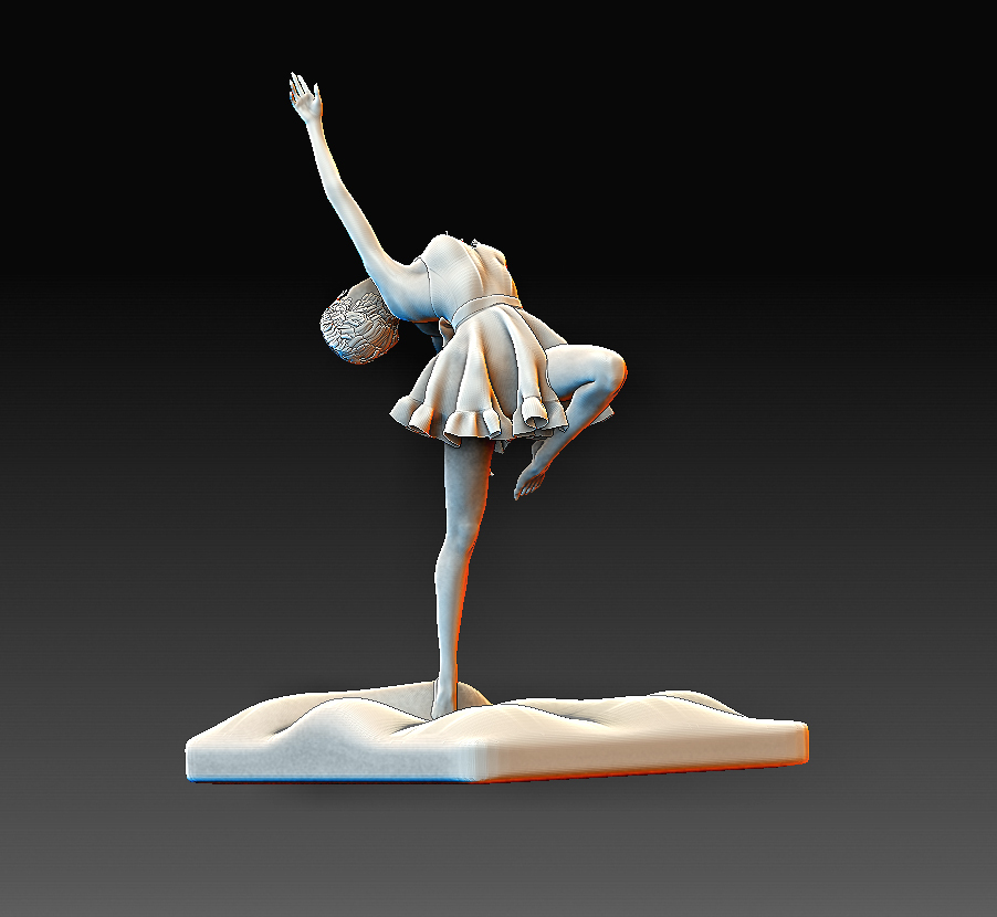 Free STL file Ballet dancer 🩰・3D printing idea to download・Cults