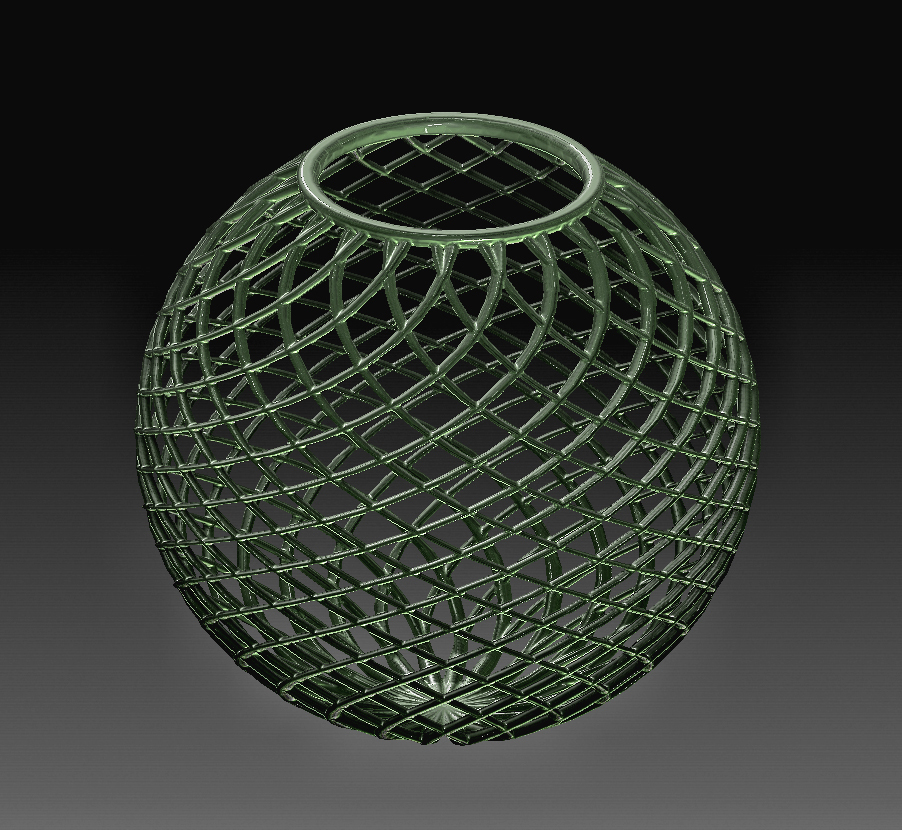 Descargar archivo OBJ Ornamento de la esfera • Objeto para imprimir en ...