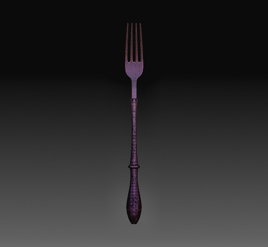Free STL file Fork model 🎨・3D printer model to download・Cults