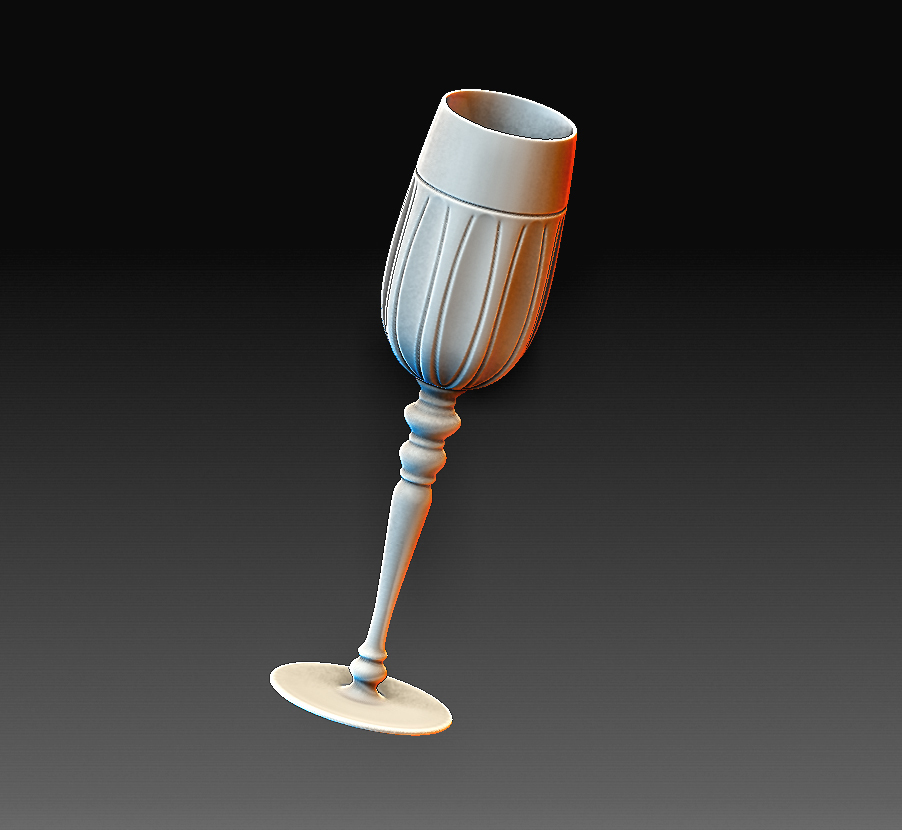 Free STL file Glass cup・Template to download and 3D print・Cults