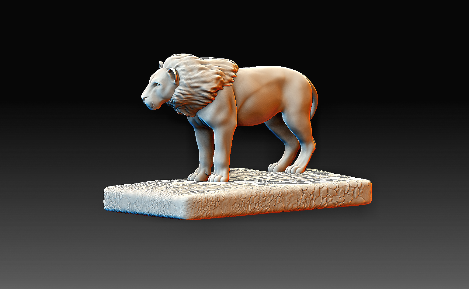 Free STL file Leo statue ♌・3D print design to download・Cults