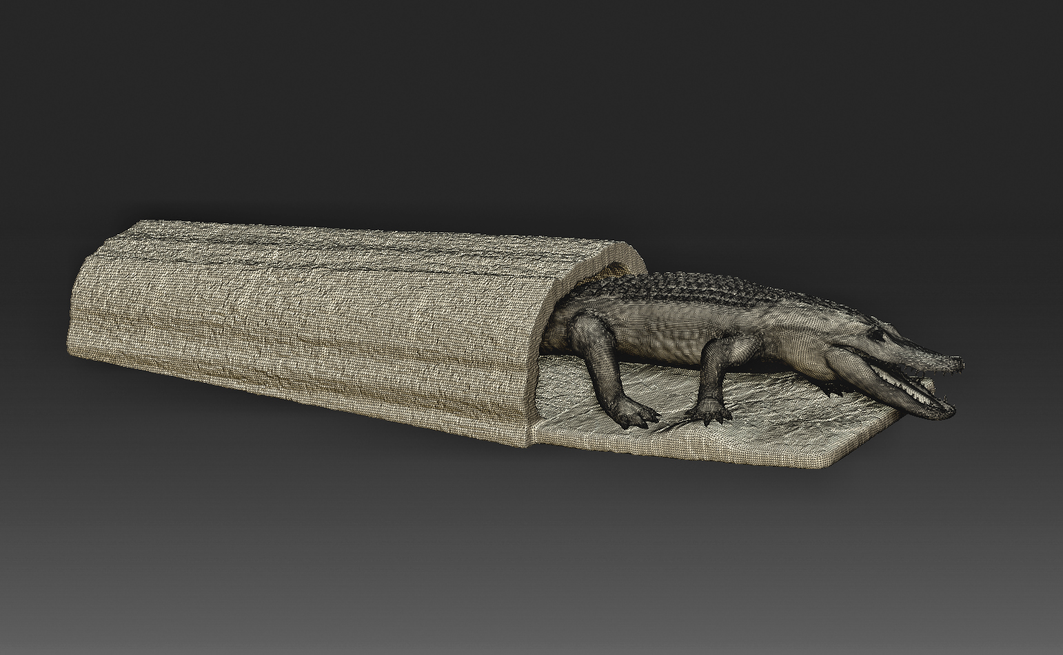 Free STL file Alligator 🎨・3D print object to download・Cults