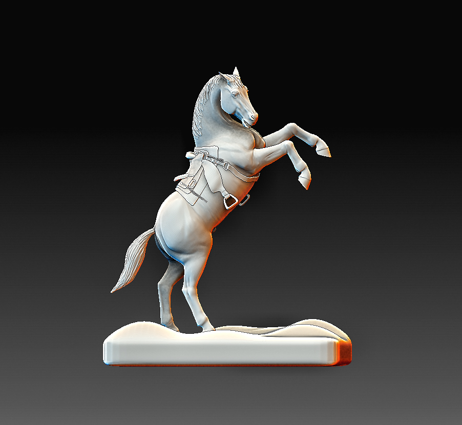 Free STL file Horse statue 2・3D printing idea to download・Cults