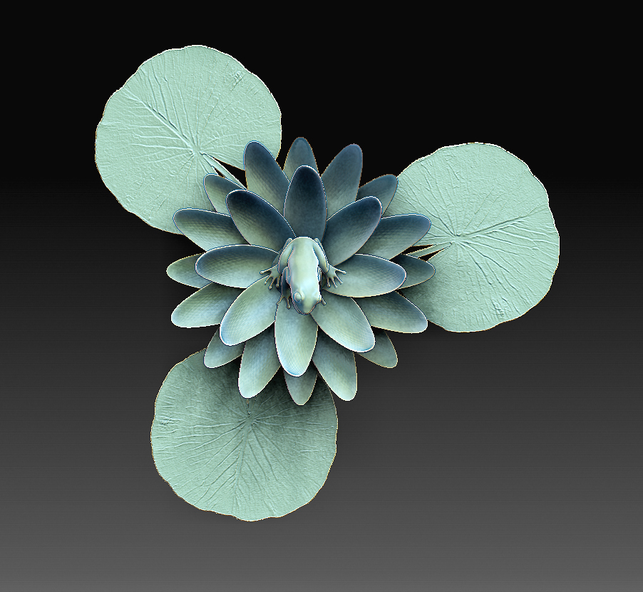 Free STL file Water Lilly 🚰・3D printable model to download・Cults