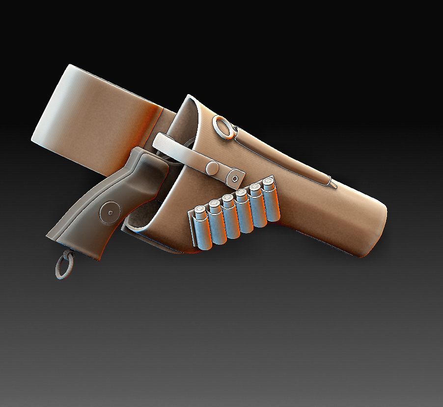 Free STL file Webley 38 🔫・Model to download and 3D print・Cults