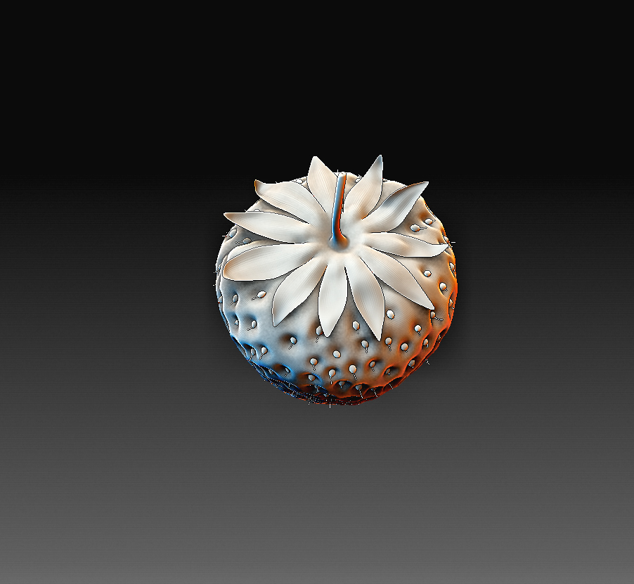 Free STL file Strawberry 🍓・3D printer design to download・Cults