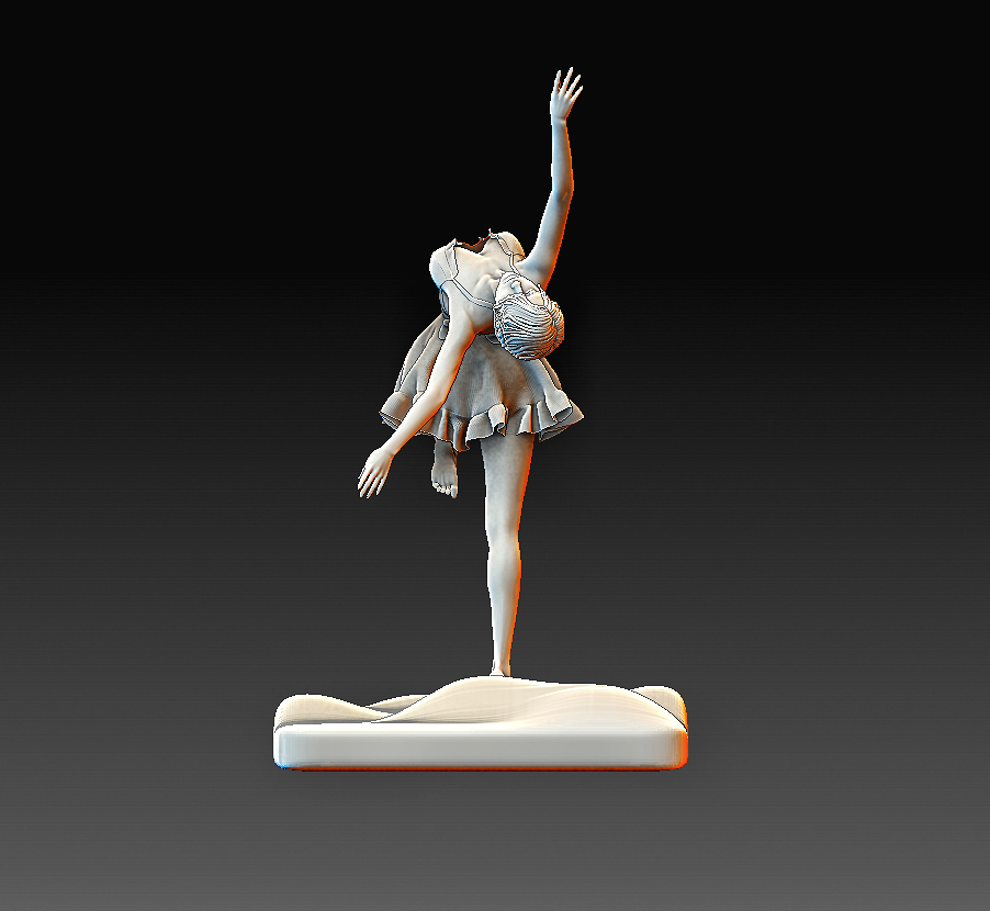 Free STL file Ballet dancer 🩰・3D printing idea to download・Cults