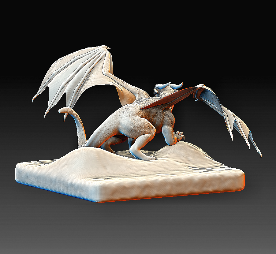 Free STL file Dragon 2 🐉・3D printable model to download・Cults