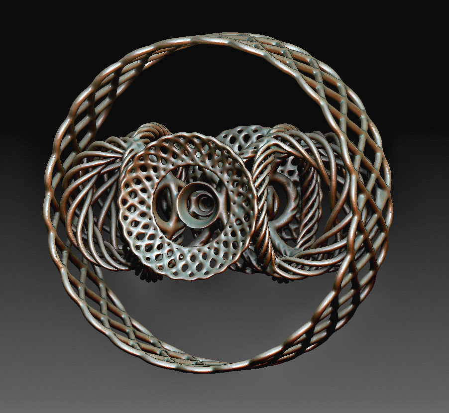 STL file Fractal ornament 12・Model to download and 3D print・Cults