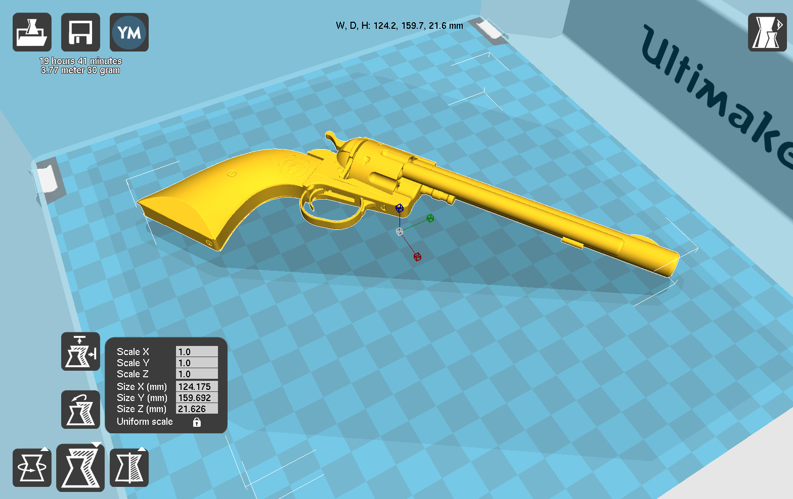 Free STL file Colt Peacemaker long 🔫・3D printing template to download・Cults