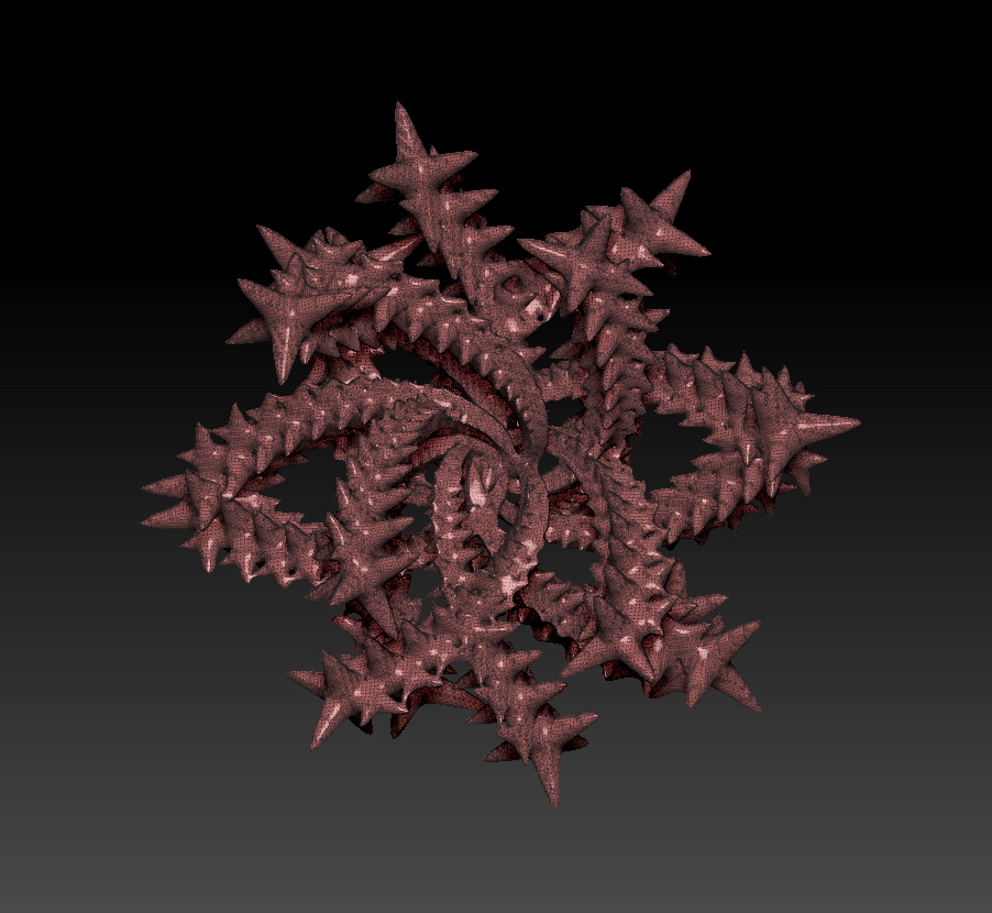 Free STL file Fractal ornament 7 🎨・3D printer design to download・Cults